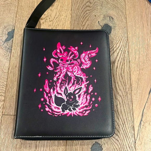 Pokemon | Toys | Pokemon Binder Pink | Poshmark